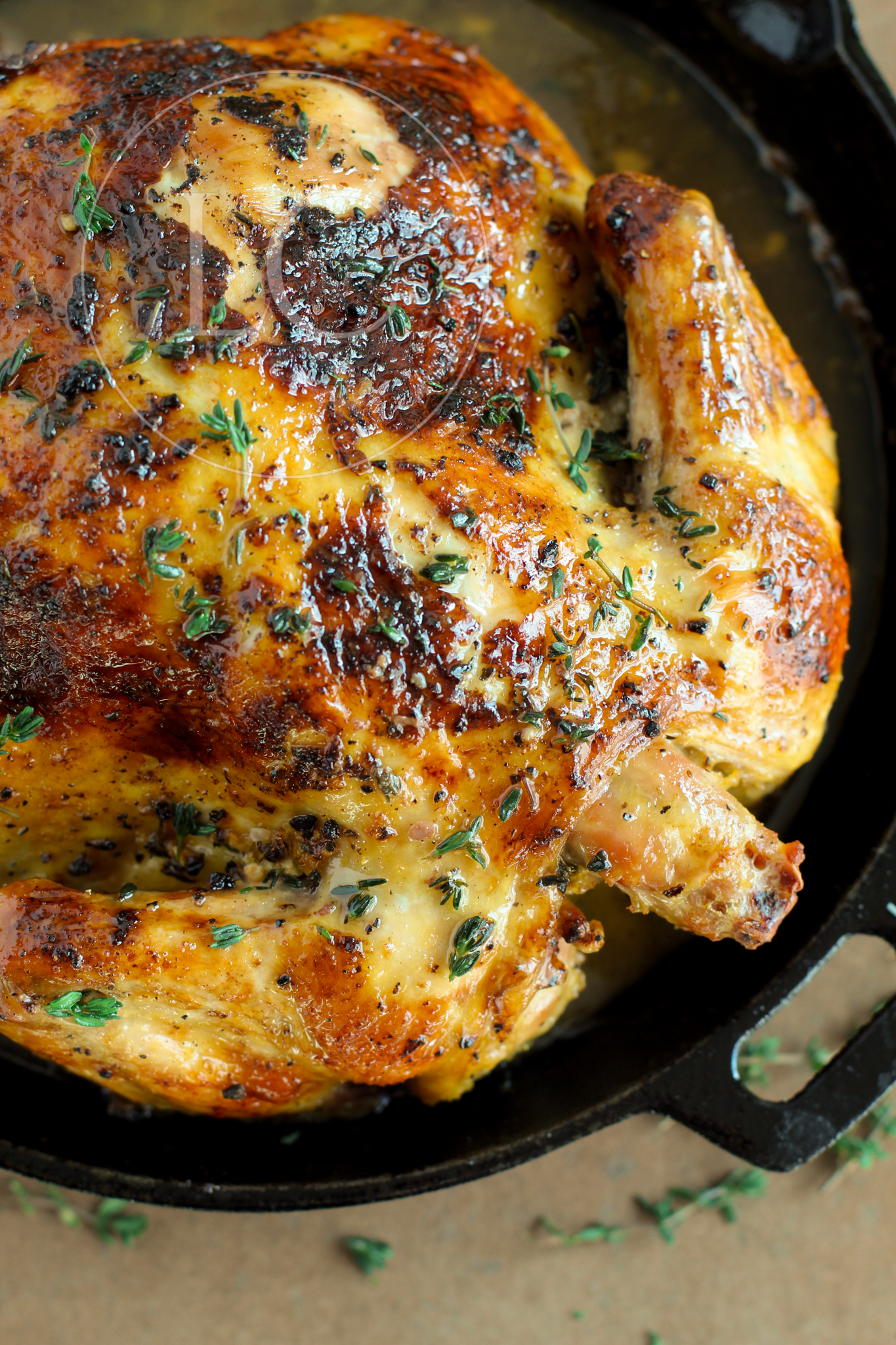 1 Hour Lemon Herb Whole Roasted Chicken – Set 1 of 3 – Livingston Creative